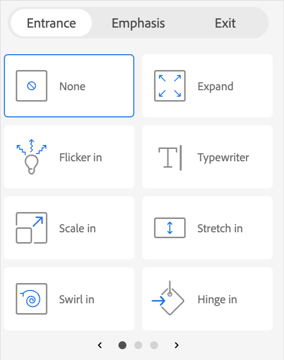 Animations in Adobe Captivate