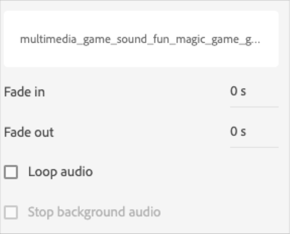 Add and edit audio in Adobe Captivate