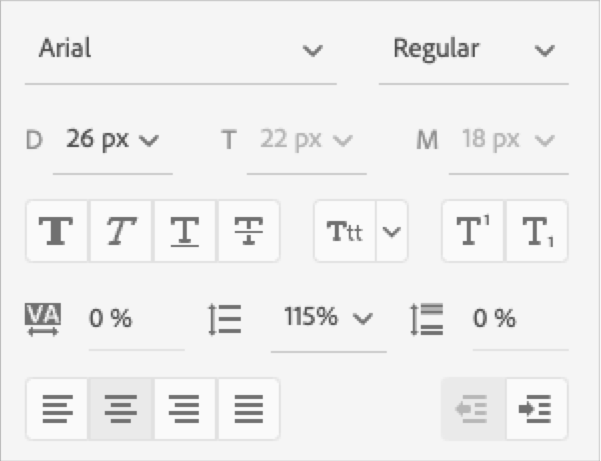 Work with text in Adobe Captivate