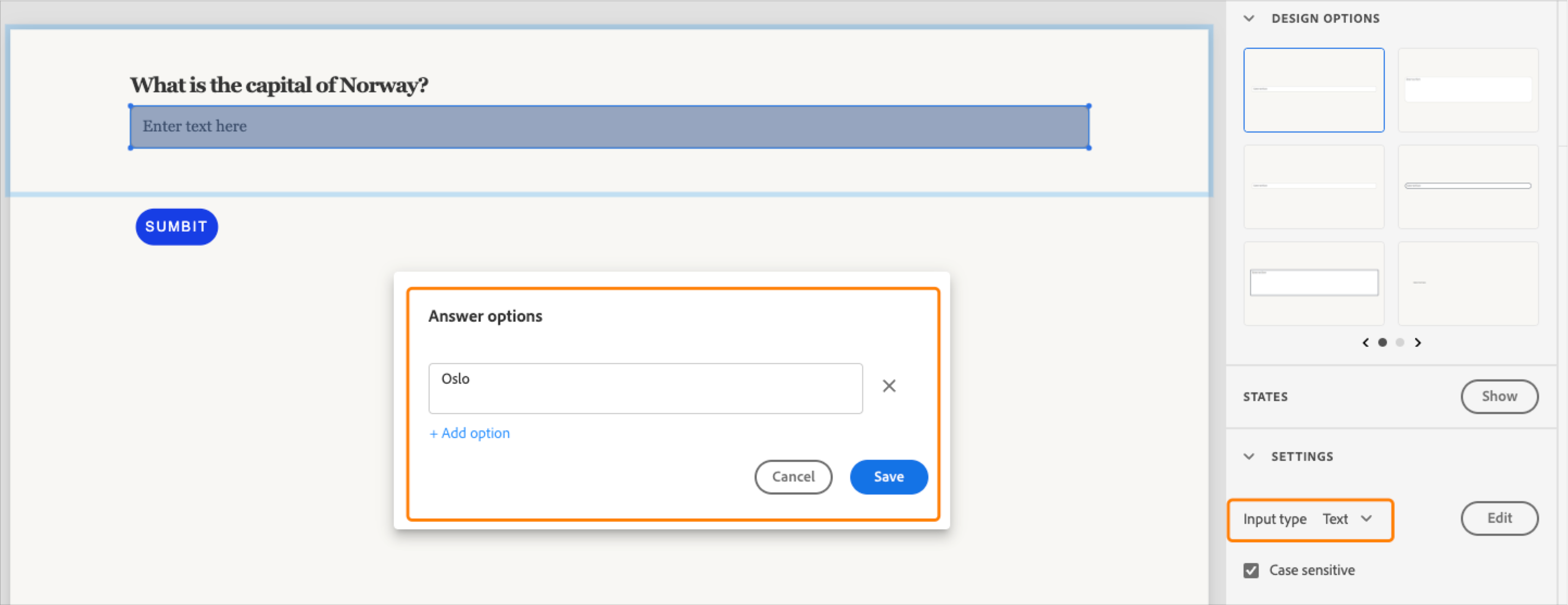 Interactions in Adobe Captivate