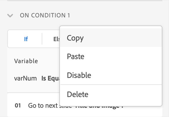 Interactions in Adobe Captivate