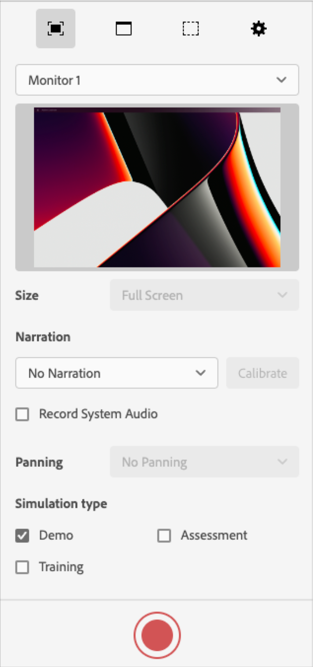 How to record software simulations in Adobe Captivate