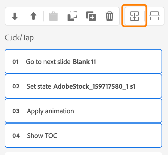 Interactions in Adobe Captivate