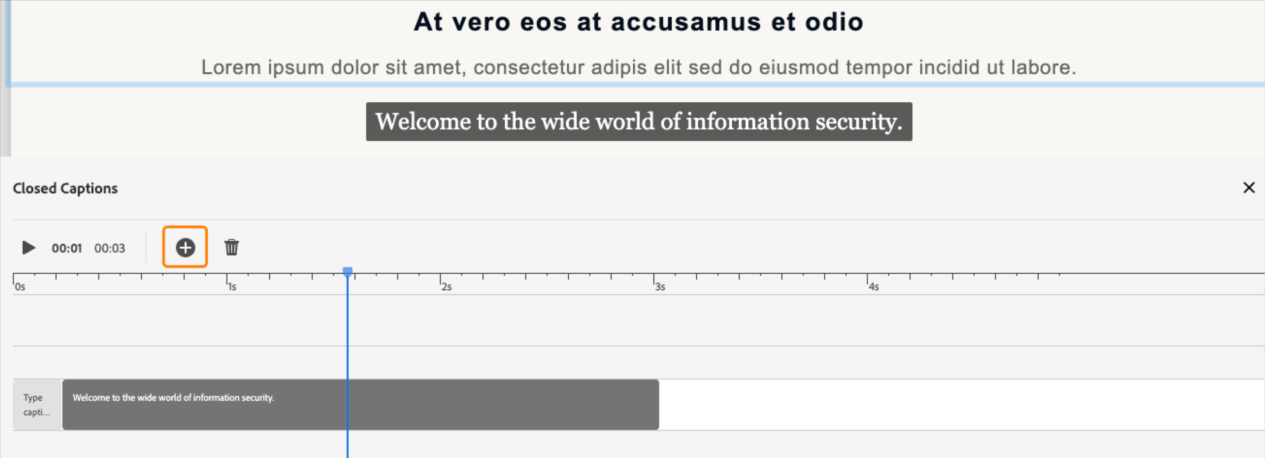 Add videos to an Adobe Captivate project