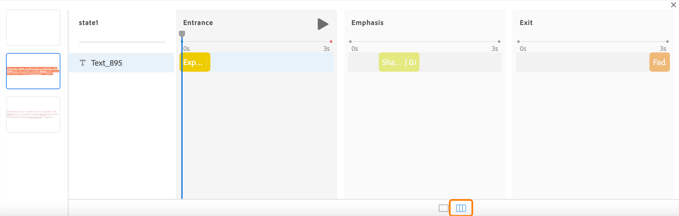 Animations in Adobe Captivate