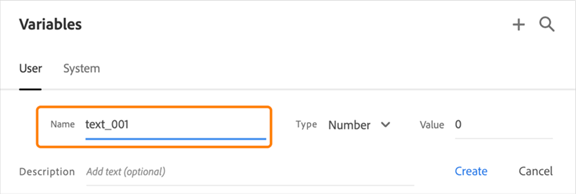 Variables in Adobe Captivate