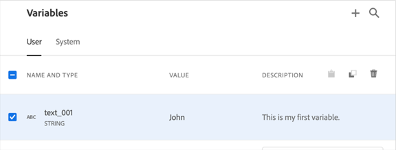 Variables in Adobe Captivate