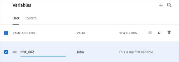 Variables in Adobe Captivate
