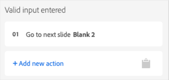 Adding an input field to an Adobe Captivate project
