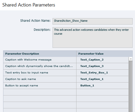 Captivate advanced actions