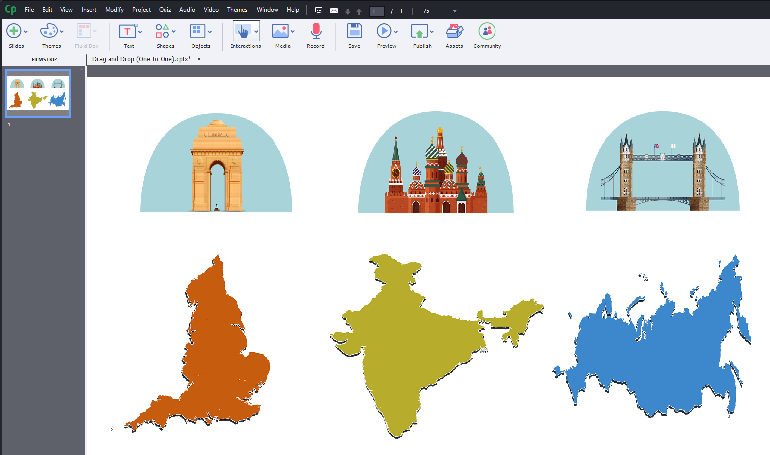 Introduction to Adobe Captivate drag and drop interactions