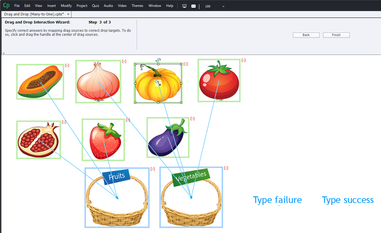 Introduction to Adobe Captivate drag and drop interactions
