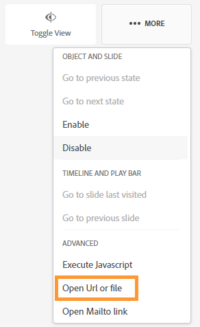 Interactions in Adobe Captivate