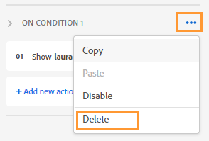 Variables and conditional actions