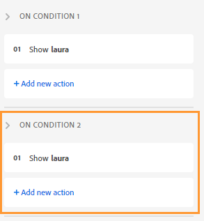 Variables and conditional actions