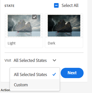 Variables and conditional actions