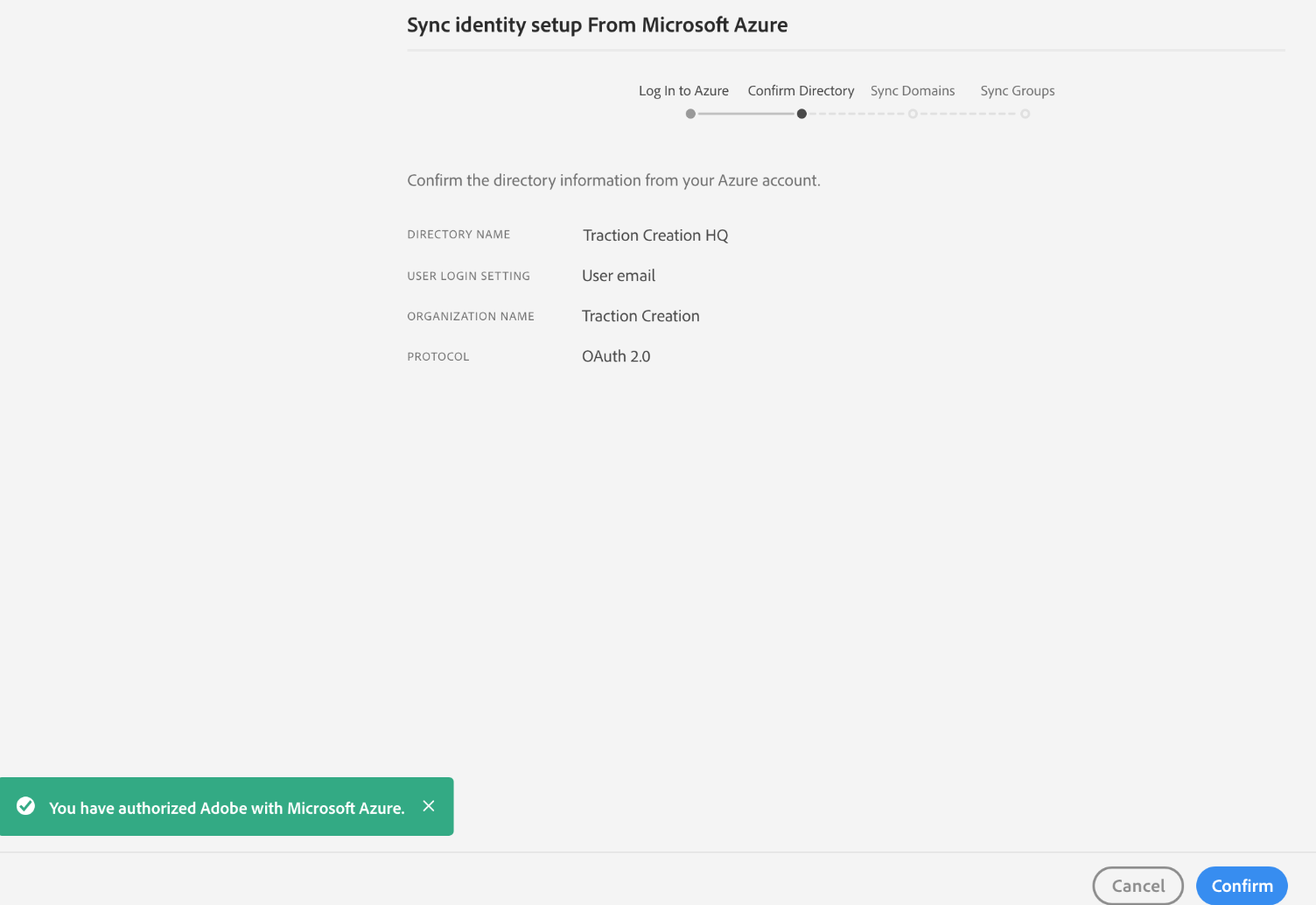 Set Up Sso With Azure Ad Connector