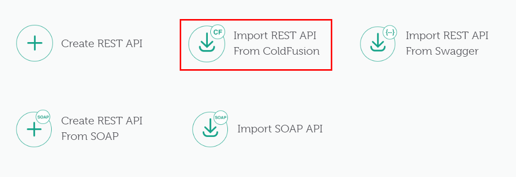 Getting started with ColdFusion API Manager