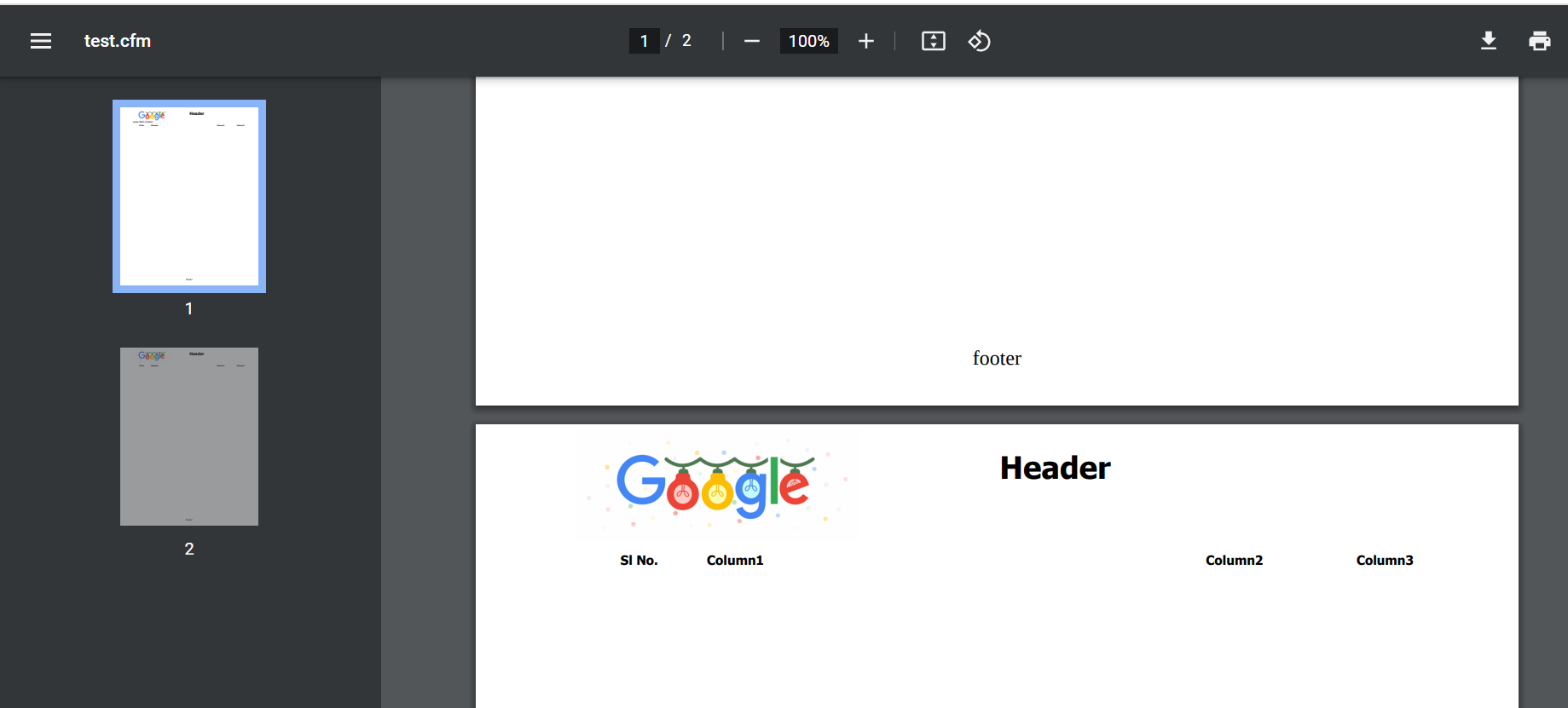 Enhanced PDF 2.0 in ColdFusion