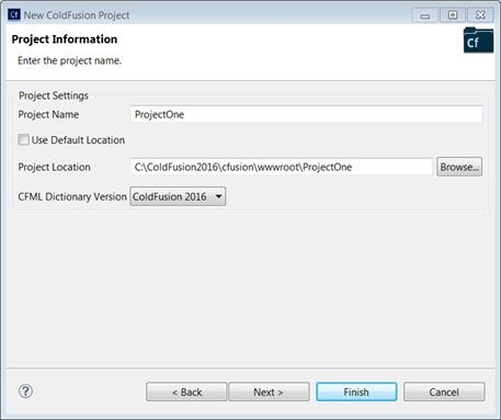 Getting started with Adobe ColdFusion Builder (2018 release)