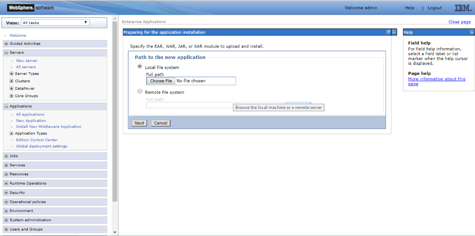 ColdFusion (2018 release) - Install JEE configuration
