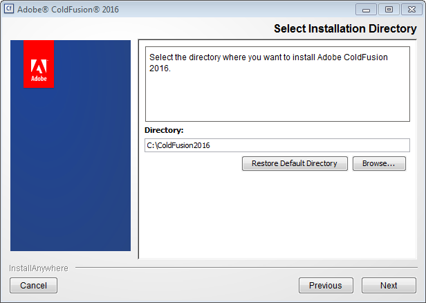 Install the server configuration