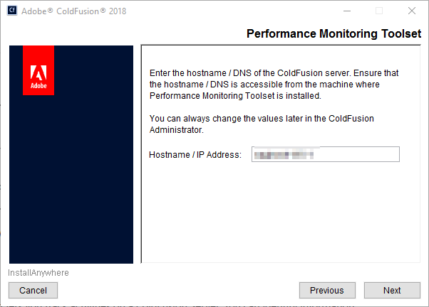 Install the server configuration