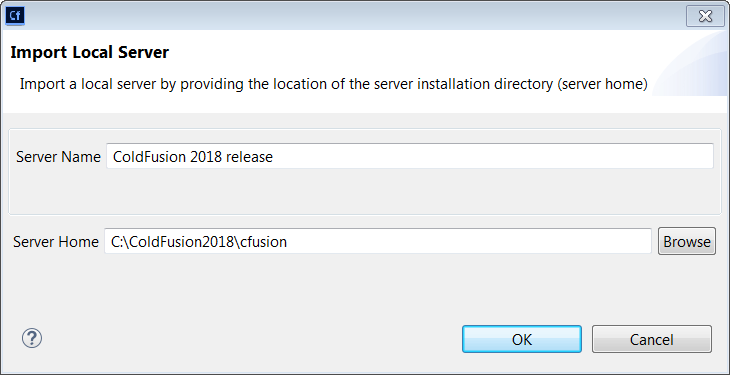Bundled ColdFusion Server