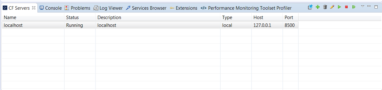 Bundled ColdFusion Server