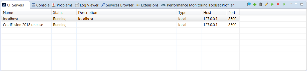 Bundled ColdFusion Server
