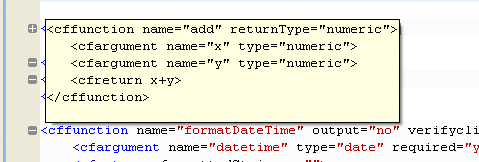 Edit code in ColdFusion Builder