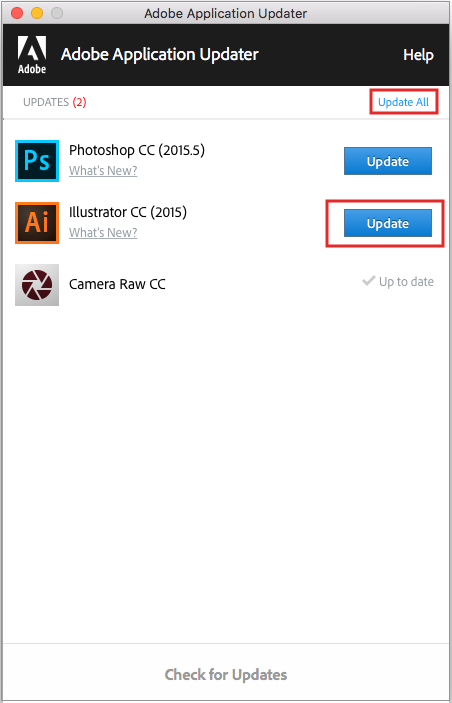 How to update Creative Cloud apps when Apps panel is disabled in the Creative Cloud desktop app