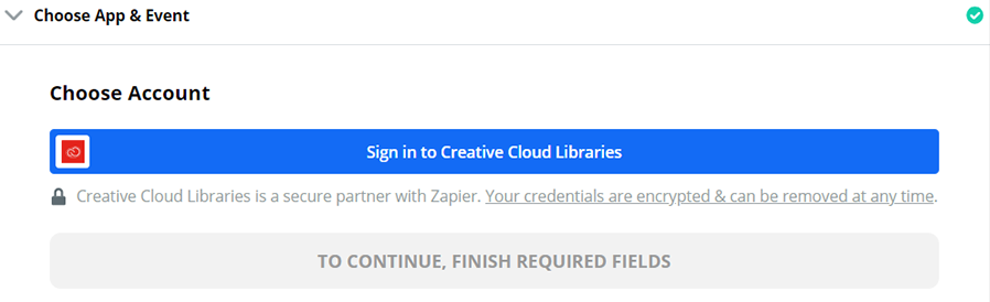 Learn how to make zaps using Creative Cloud Libraries for Zapier