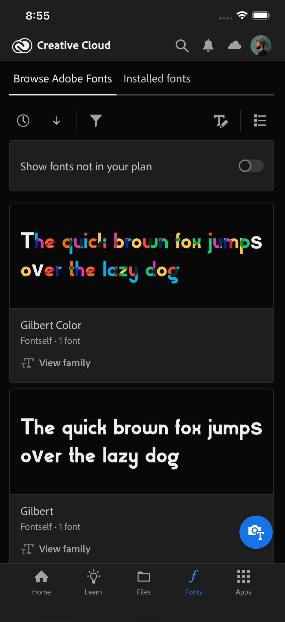 Adobe Creative Cloud for mobile