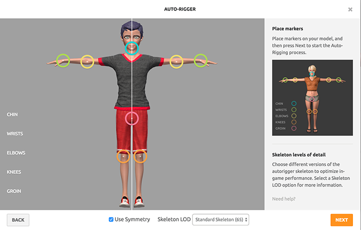 Upload And Rig 3d Characters With Mixamo Online Services