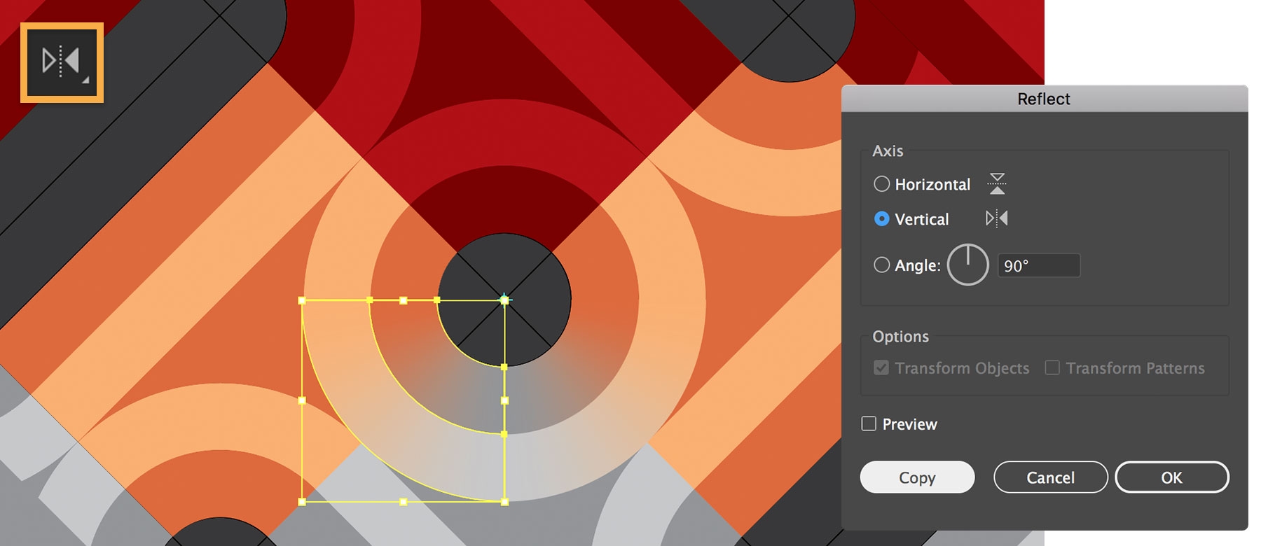 Create a complex, repeating design from tile patterns