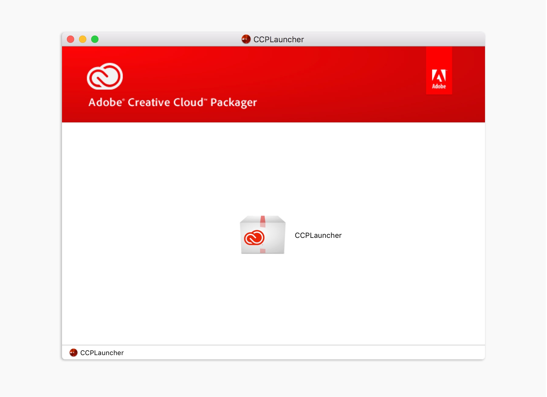 Creating a deployment package for Adobe Creative Cloud for teams