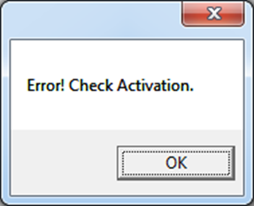 Activation errors | Adobe Digital Editions