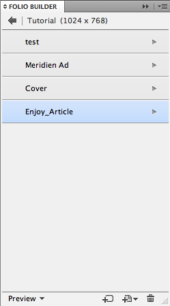 Quick InDesign tutorial on creating a folio