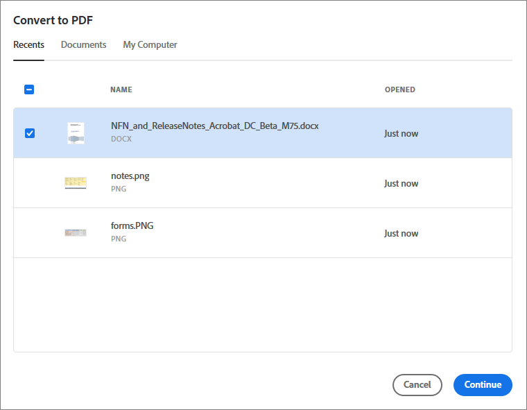How to create PDFs online