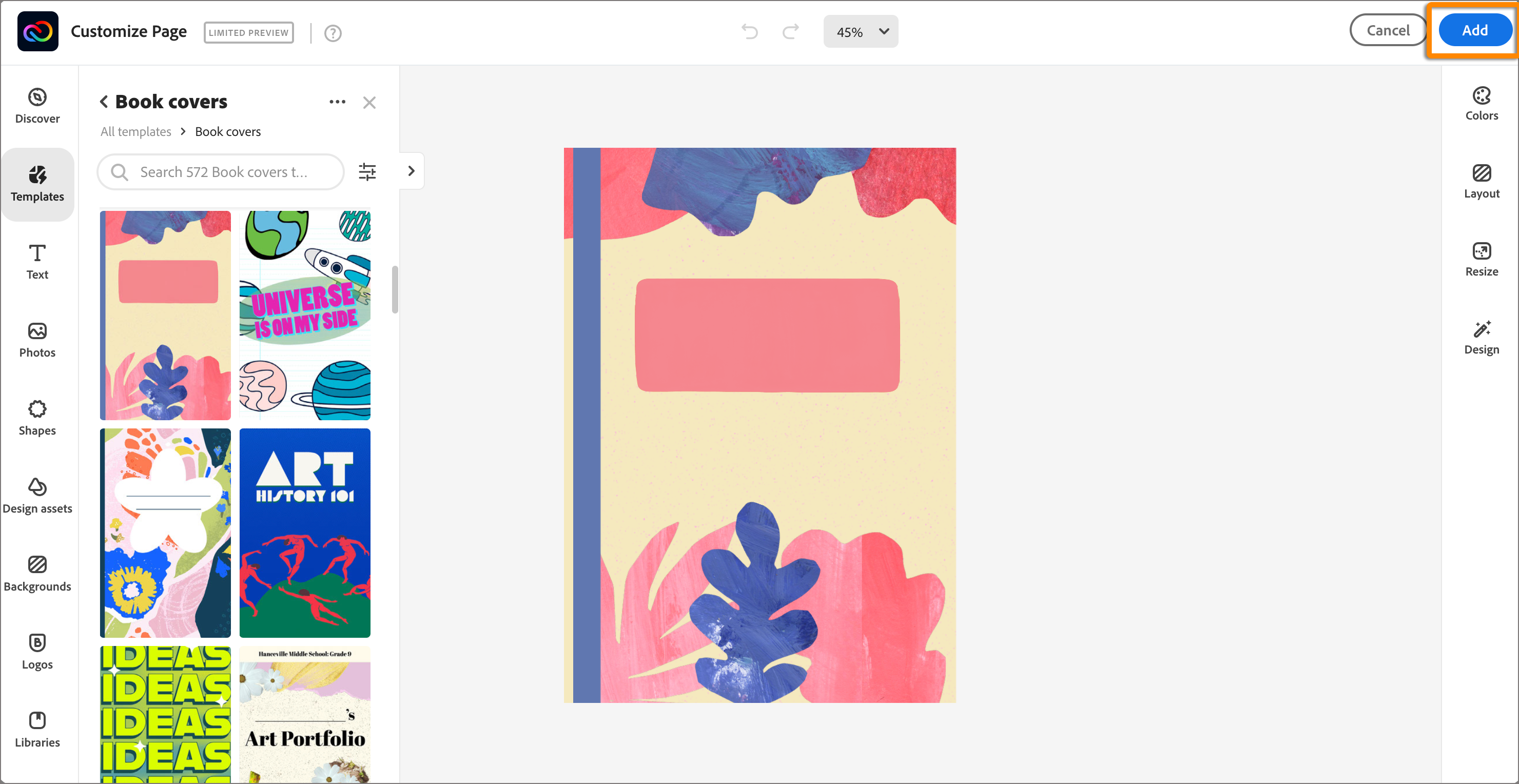 New Acrobat online experience