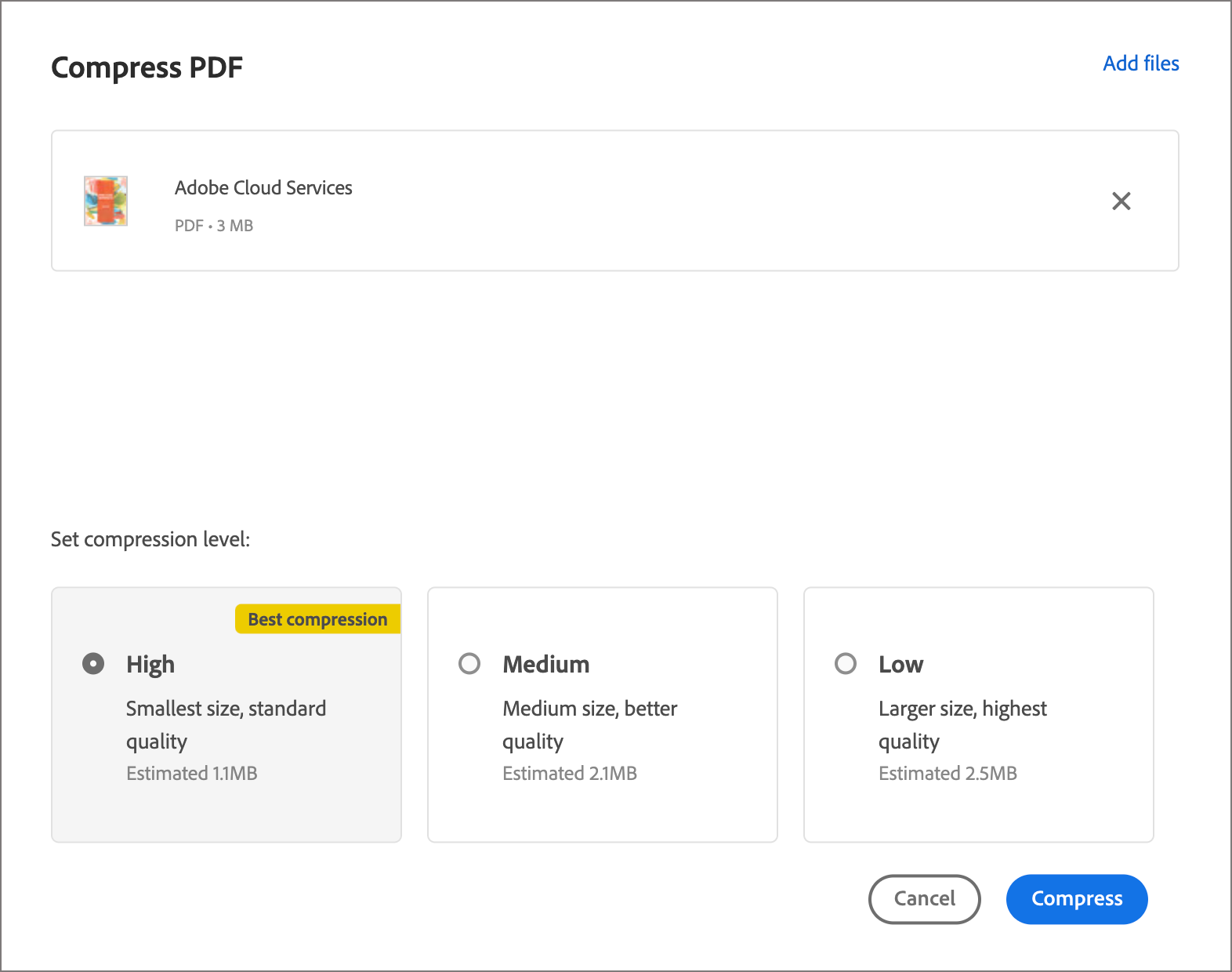 New Acrobat online experience