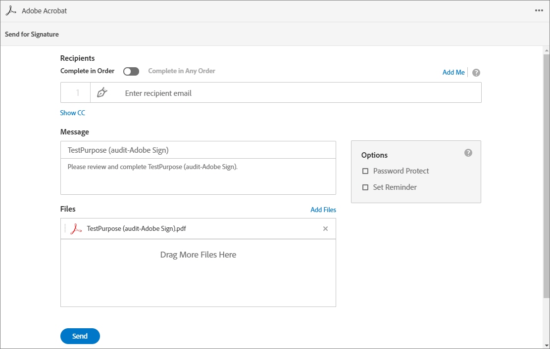 Using Adobe Document Cloud for Box