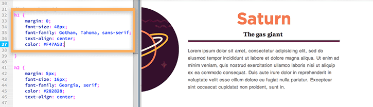 Apply CSS styles to you web page text in Dreamweaver | Tutoriale Adobe ...