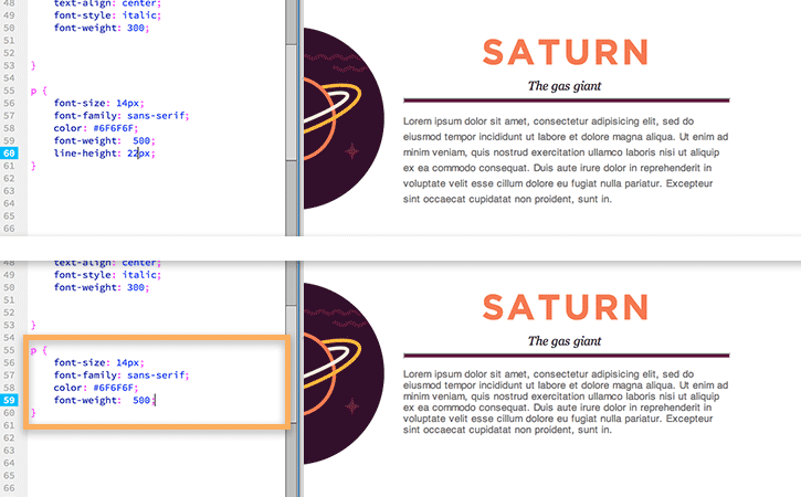 Apply CSS styles to you web page text in Dreamweaver