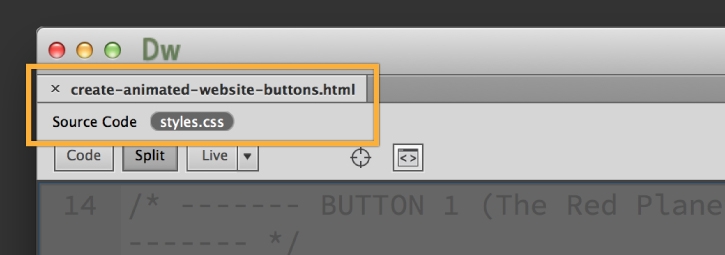How to create animated website buttons