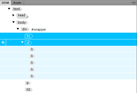 Adobe Learn - Learn Dreamweaver Add structural elements and links