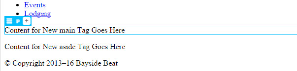 Adobe Learn - Learn Dreamweaver Add structural elements and links