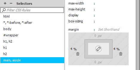 Adjust space around elements and make images responsive