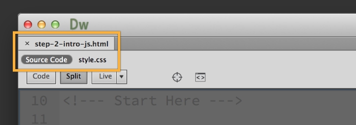 How to program JavaScript and jQuery in Dreamweaver